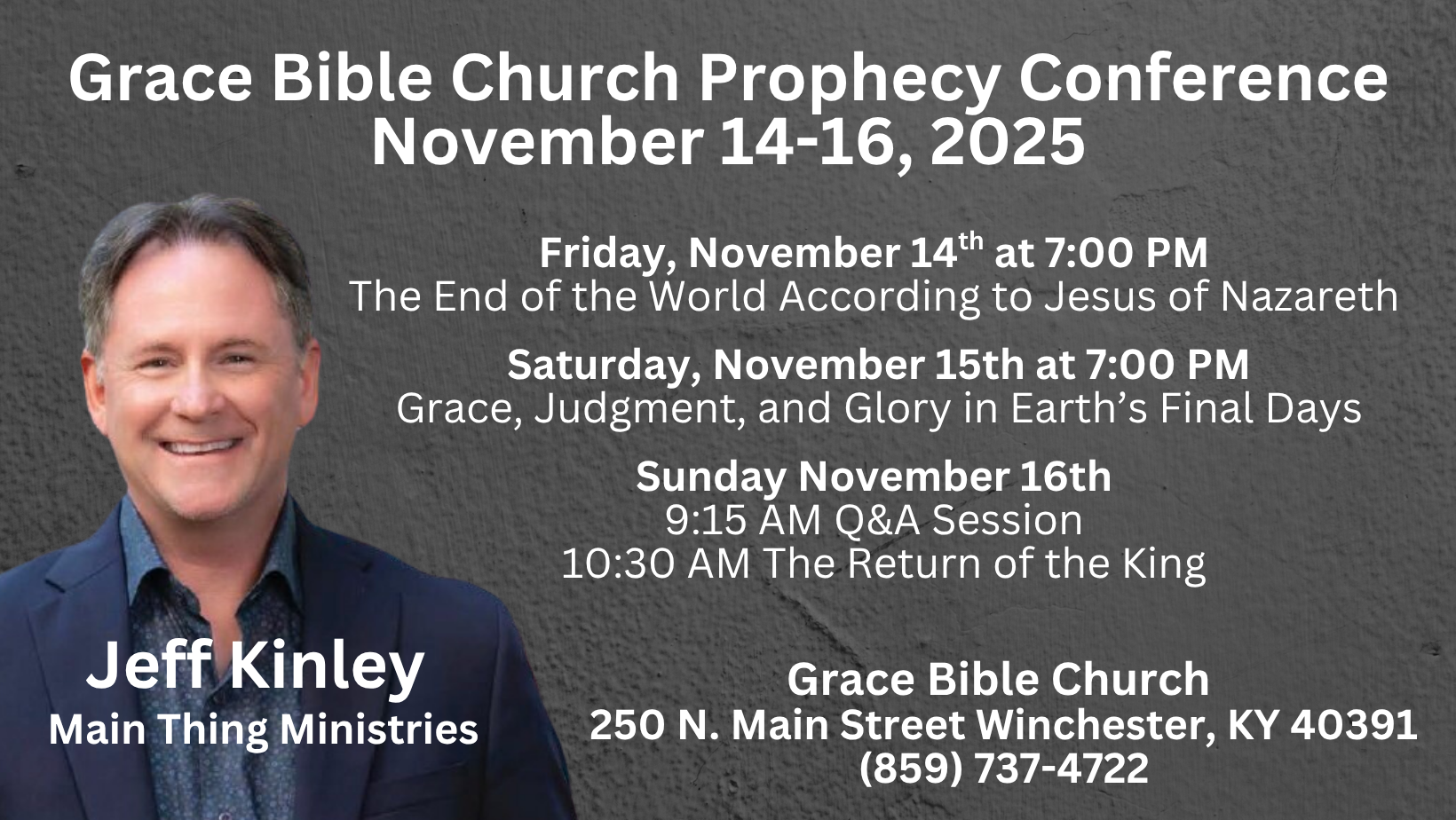 Grace Bible Church – Winchester, Kentucky